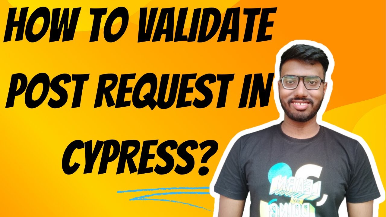 How to validate POST request using cypress? 🚀 - YouTube