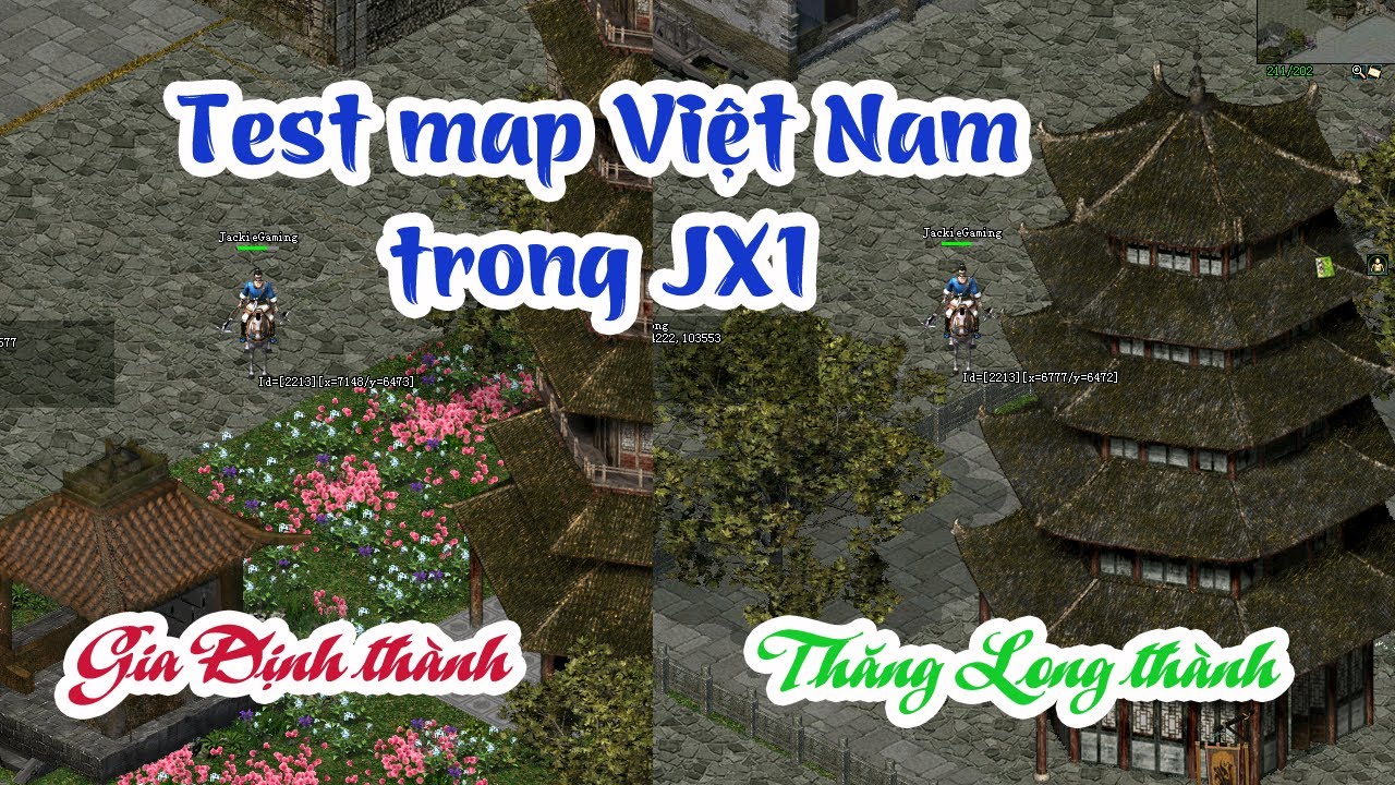 Tham quan Map Việt Nam - Jx1 (JxWin) - YouTube