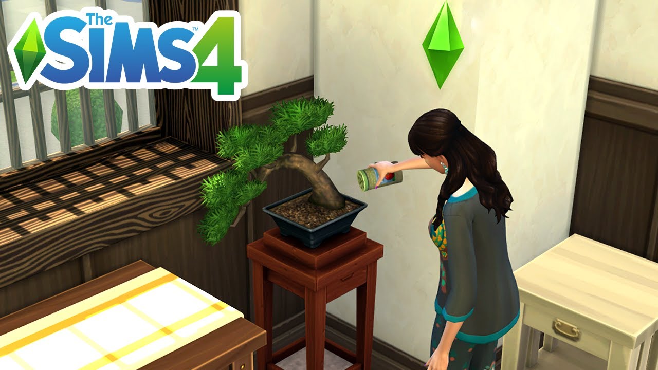How To Get And Use A Bonsai Tree (Guide) - The Sims 4 - YouTube