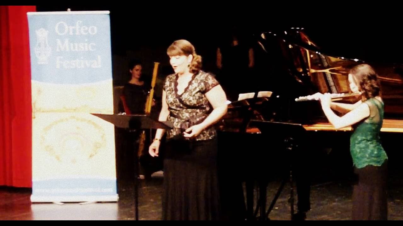 Rameau, Rossignol amoreaux - Jamie Reimer, soprano -Jessica Sherer ...