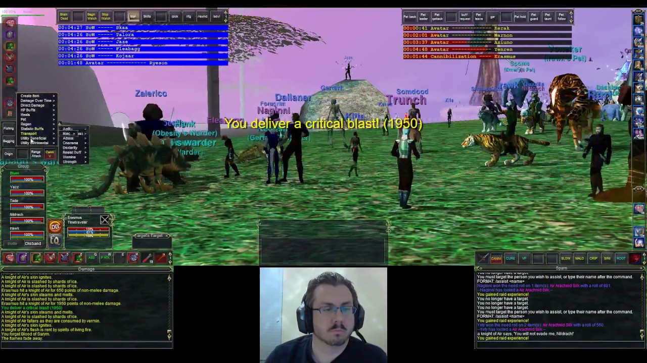 EverQuest Raid: Plane of Air - Xegony (03/07/2017) - YouTube