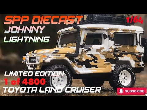 SPP DIECAS JOHNNY LIGHTNING GOLD COLLECTION TOYOTA LAND CRUISER LIMITED ...