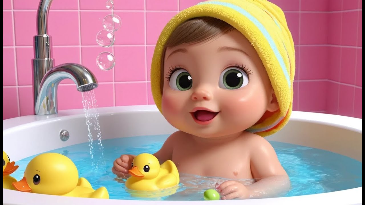 Bath Time Song | Fun and Interactive Song for Kids | Nursery Rhymes & Kids Songs - YouTube