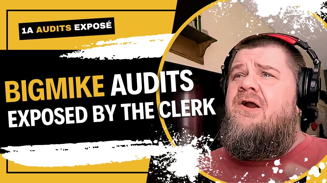 This utterly useless frauditor is being called out by the post office clerk - YouTube