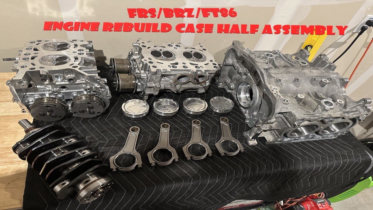 BRZ / FRS Engine Rebuild Short Block Assembly (Part 1/3) - YouTube