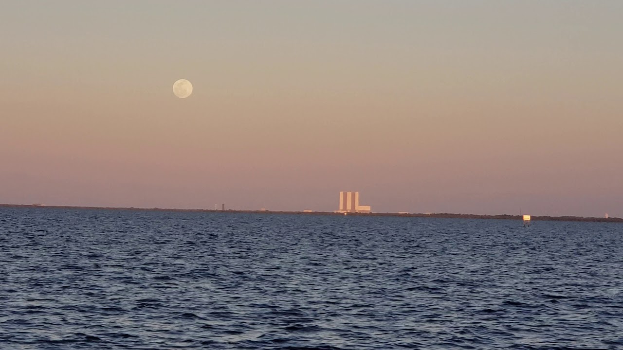 Nasa Kennedy Space Center / Full Moon - YouTube
