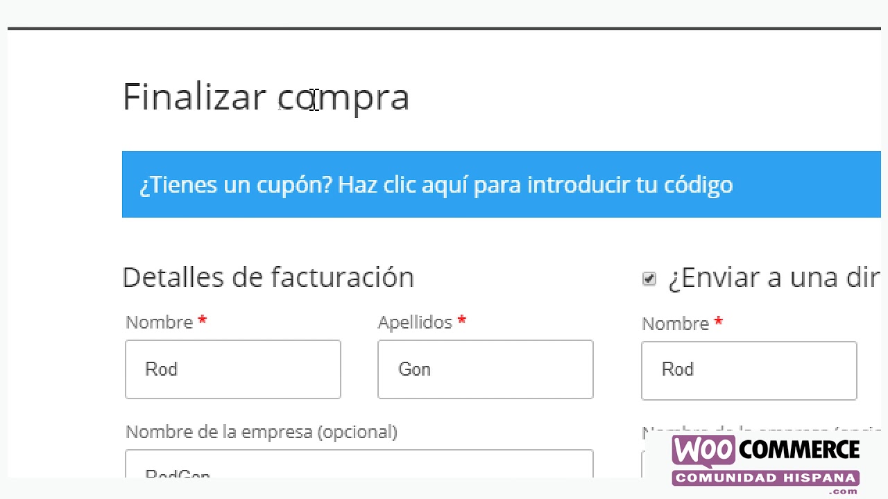 Renombrar y Cambiar Texto del Botón Realizar el Pedido de la Página ...
