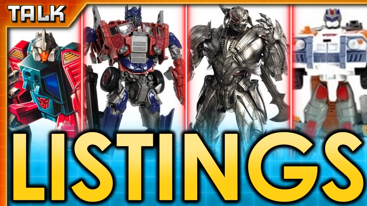 2026 & 2027 Transformers LISTINGS: Studio Series, Age of the Primes ...