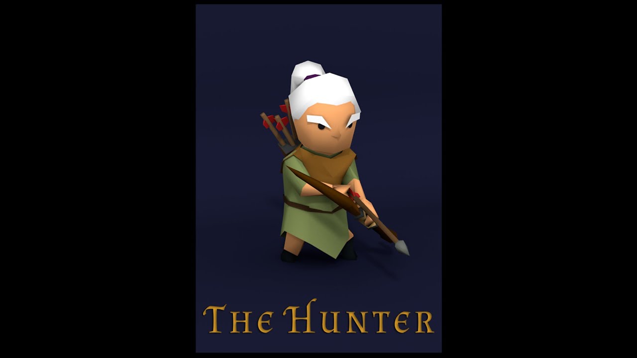 The Hunter - Low Poly [Blender] - YouTube
