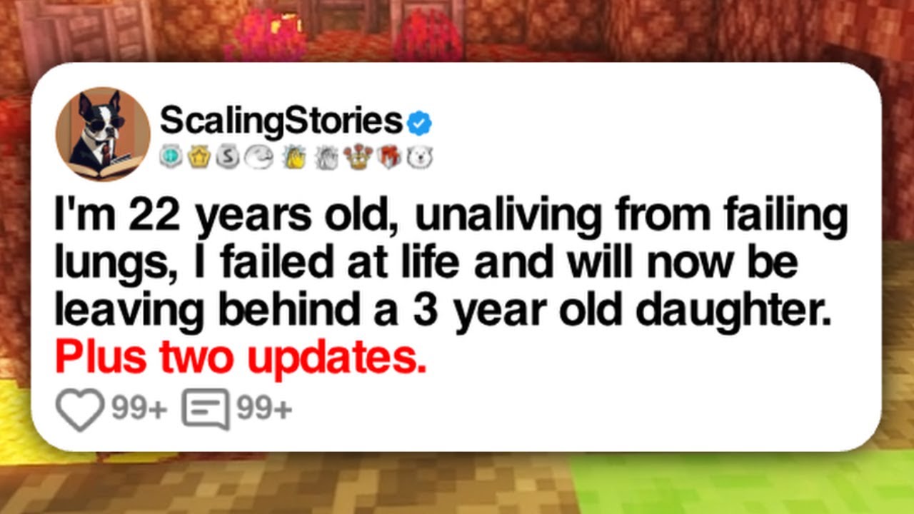 New Update: I’m 22 years old, unaliving from failing lungs, I failed at ...