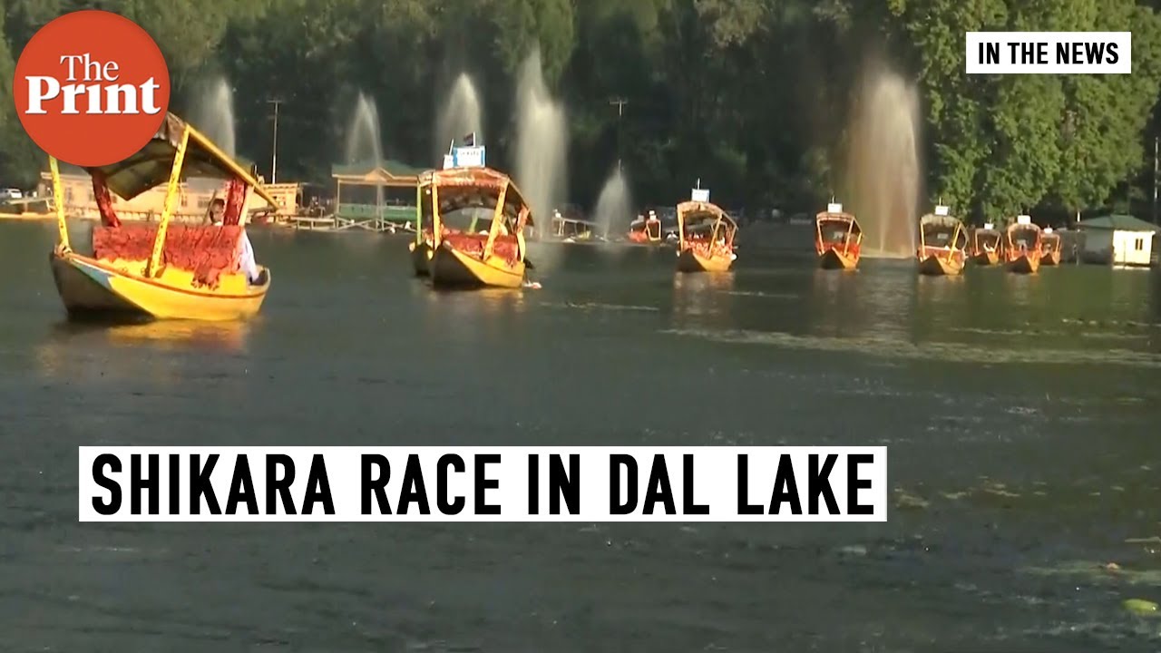 Indian Army organises Shikara race on Srinagar’s Dal Lake to promote ...