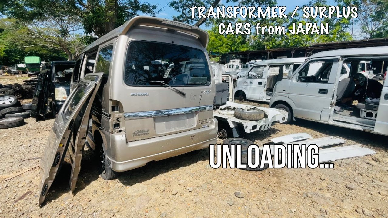 AFFORDABLE TRANSFORMER | SURPLUS CARS UNLOADING UNIT FROM JAPAN - YouTube