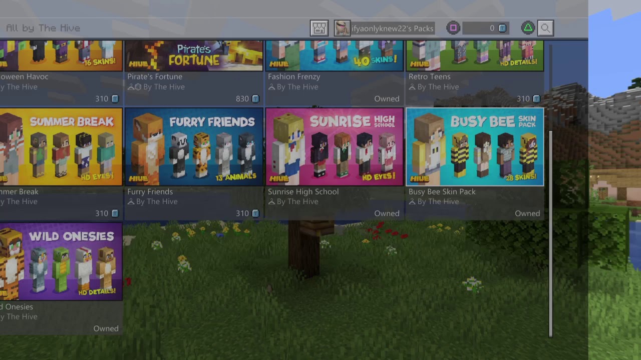 All Hive Minecraft Skins - YouTube