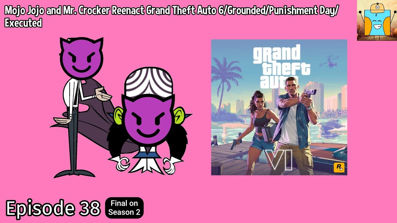 Mojo Jojo and Mr. Crocker Reenact Grand Theft Auto 6/Grounded ...