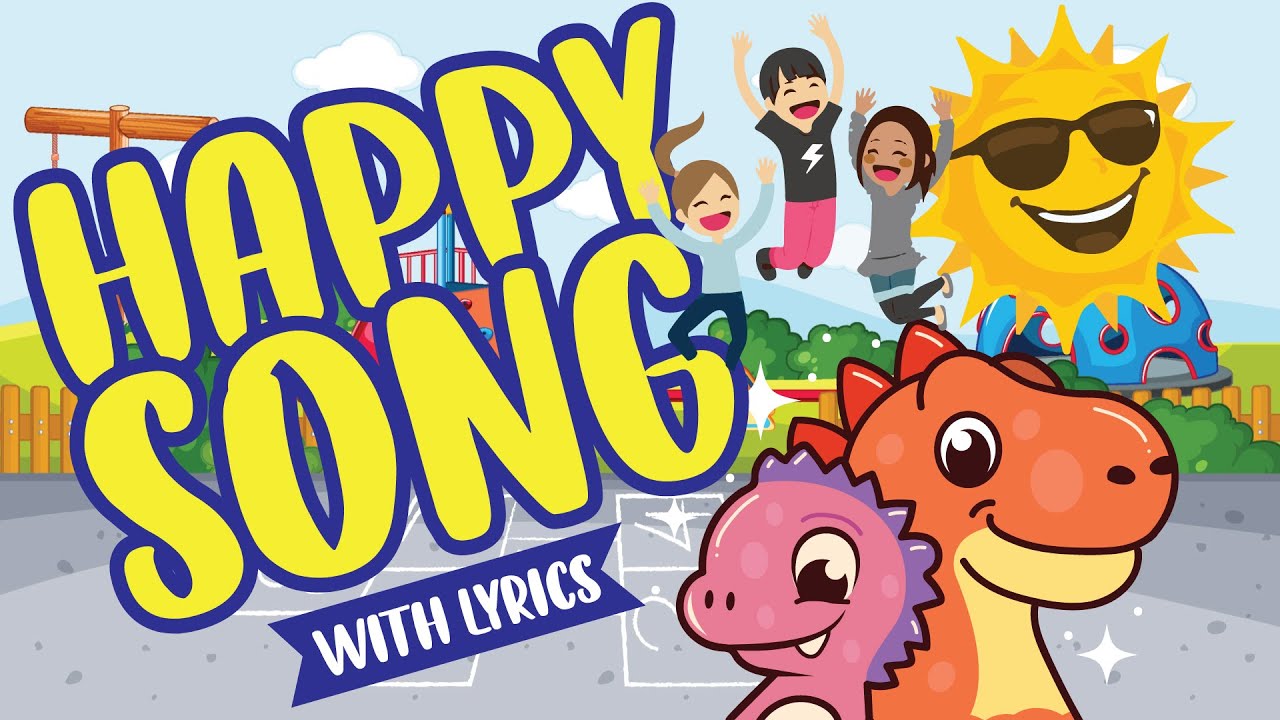 IF YOU'RE HAPPY AND YOU KNOW IT song | Happy songs for kids with LYRICS ...