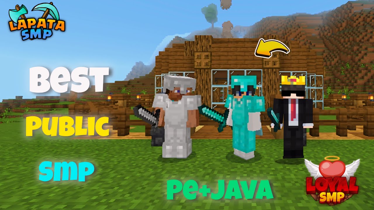 🏆 New Best Public Smp Server For Minecraft 🏅| Java + Pocket | 24/7 ...