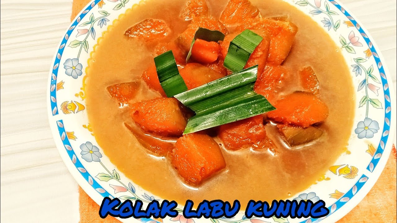 Cara membuat kolak labu kuning gula merah - YouTube