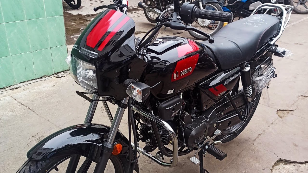 Hero Splendor Plus Xtec New Red Colour Detailed Review| New Price All ...
