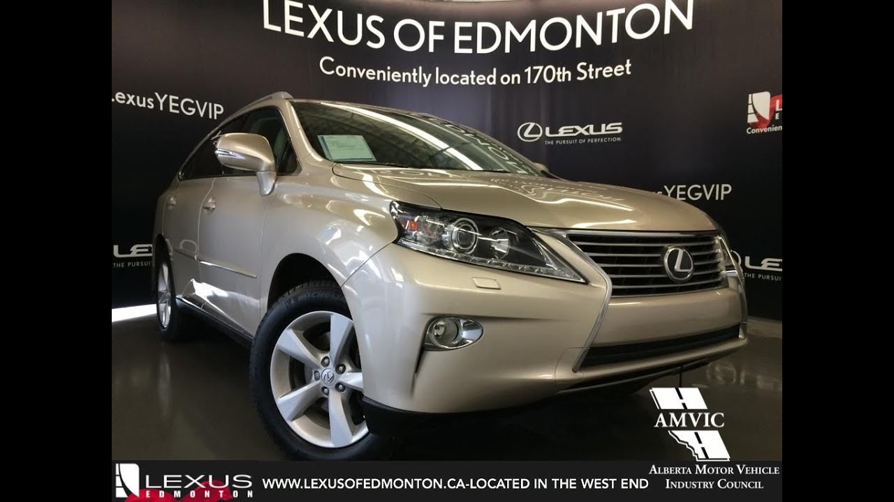 Lexus Certified Pre Owned Gold 2013 Lexus RX 350 AWD Premium Review ...
