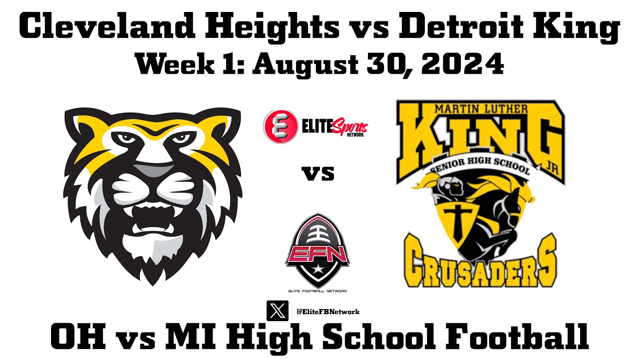 Detroit King vs Cleveland Heights Full Game Highlights - YouTube