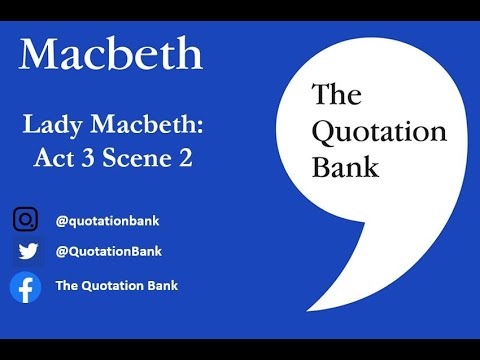 The Quotation Bank Revision Guide: Macbeth GCSE English Literature ...