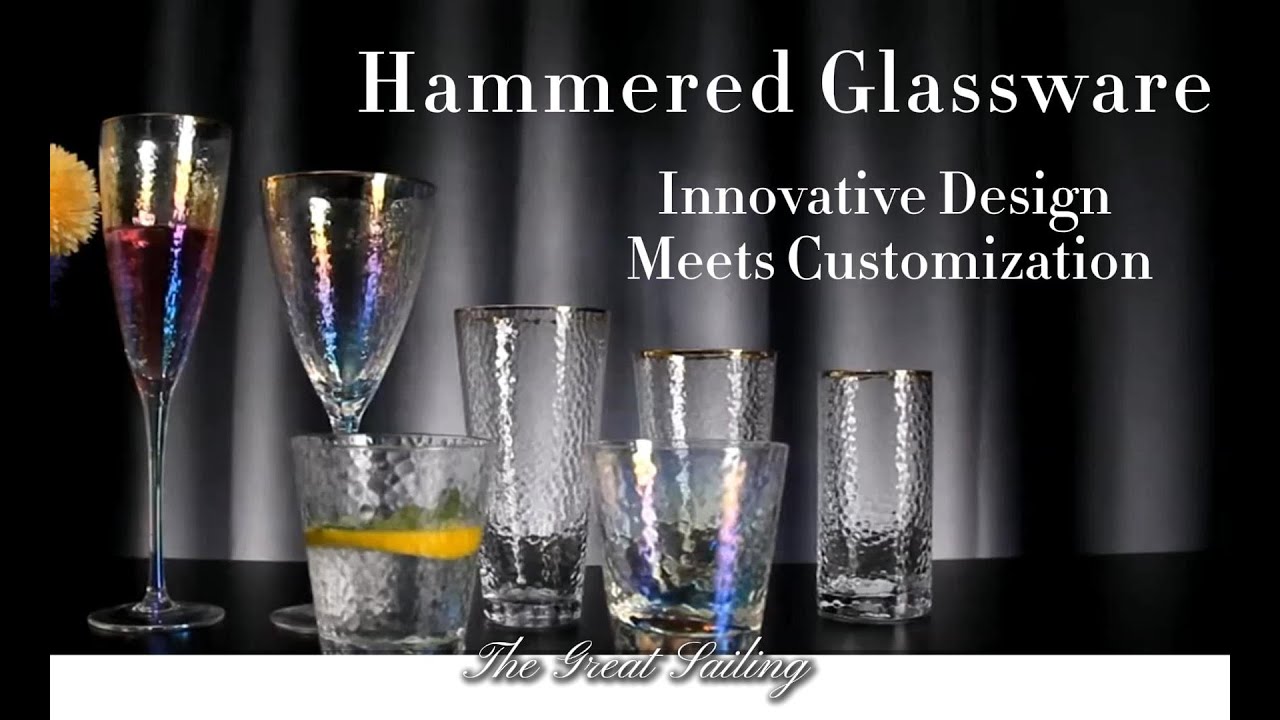 Elegant Japanese Hammered Glassware: Elevate Your Kitchen Experience # ...