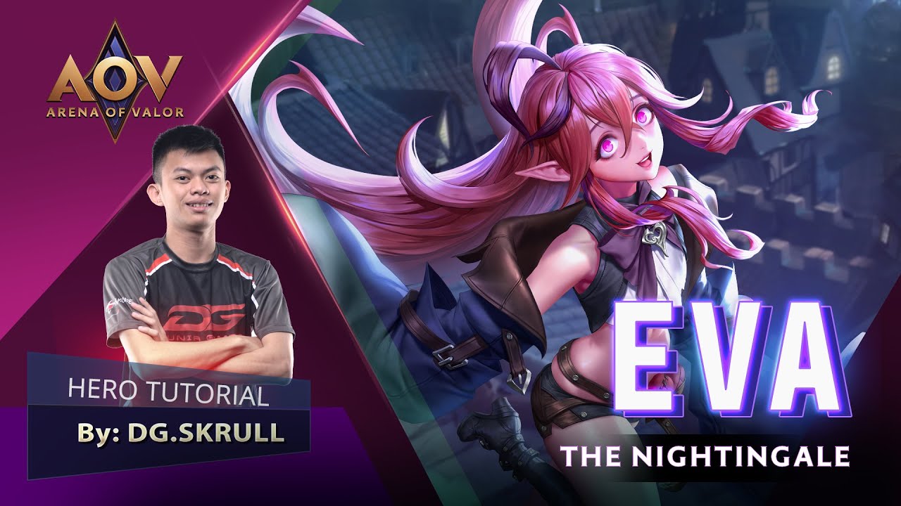 Build Eva - Eva tutorial by DG Skrull - Garena AOV (Arena of Valor ...