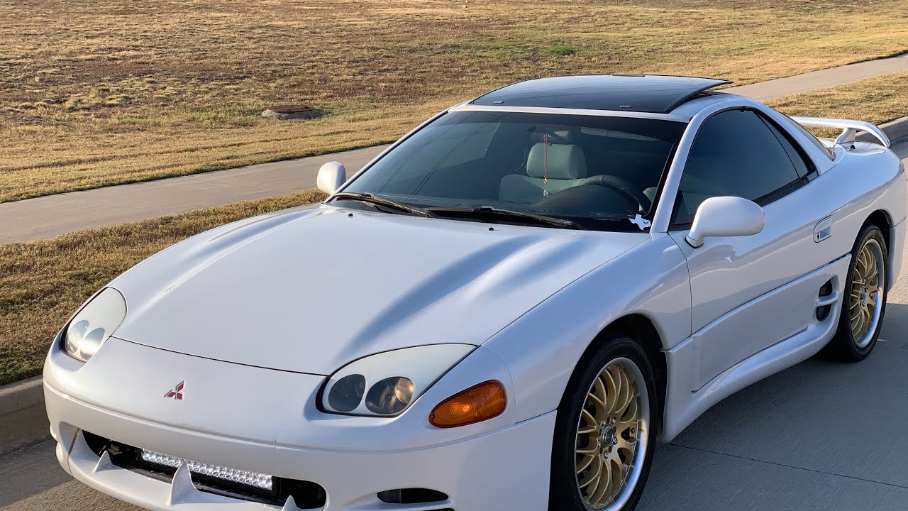 Mitsubishi 3000 GT 3M WRAP DIY - YouTube