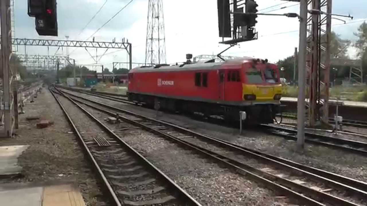 DB Class 92 No 92031 on 0A06 Crewe IEMD - Bescot @ Crewe on 4.9.14 - HD ...