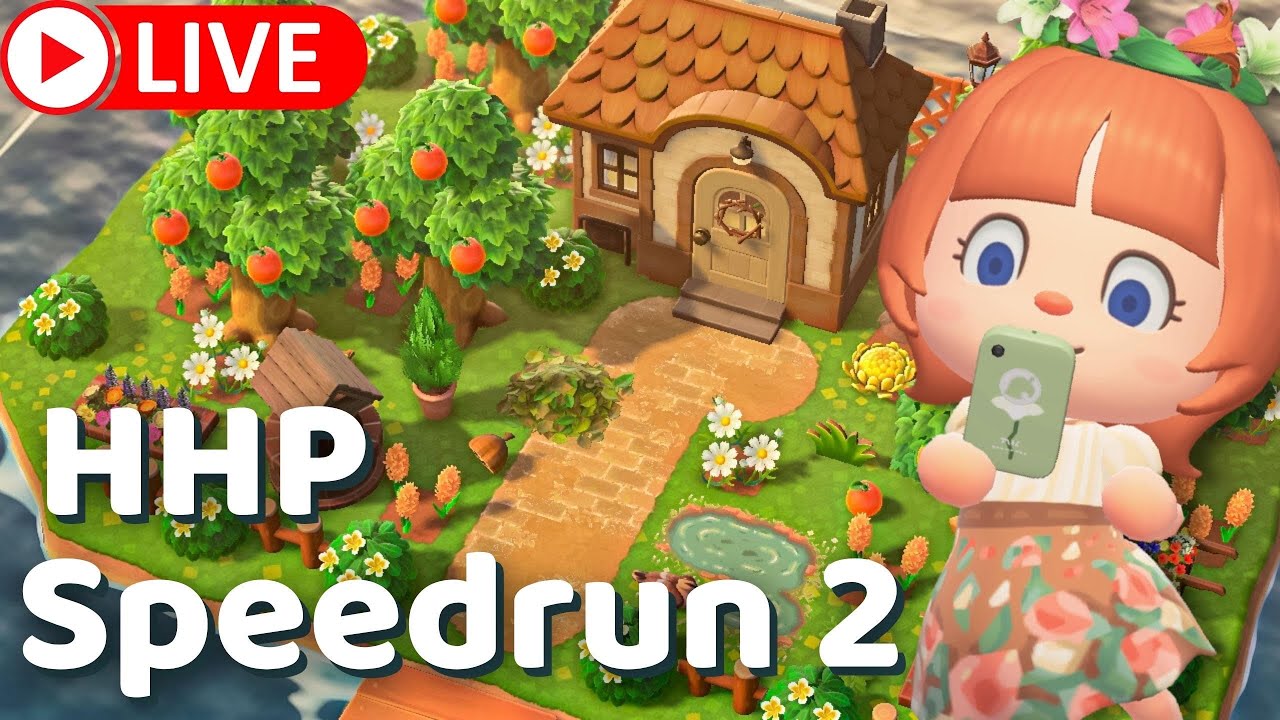 🔴Speedrunning Happy Home Paradise part TWO // Animal Crossing ...