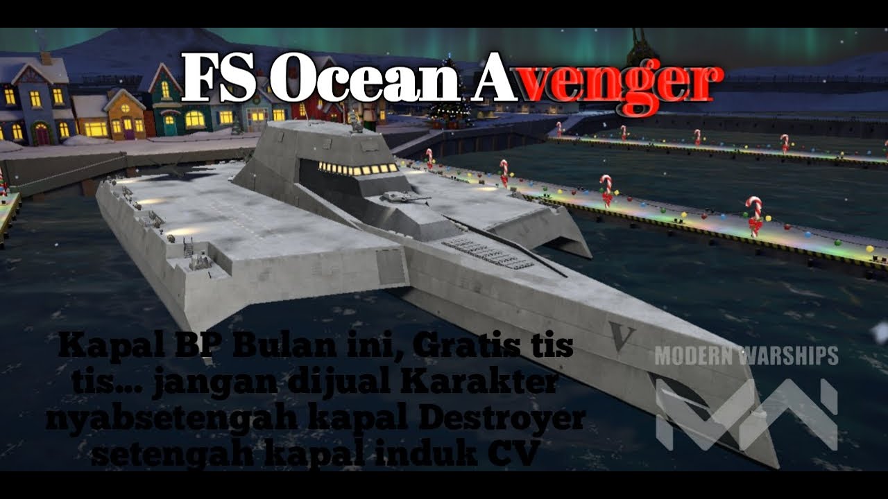 FS Ocean Avenger Kapal BP Bulan ini, Setengah Destroyer & Kapal Induk ...