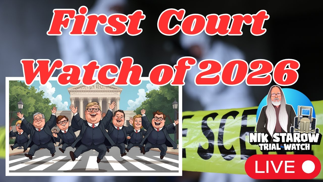First Court Watch of 2026 - Judge Middleton, Pre-Trial conferences ...
