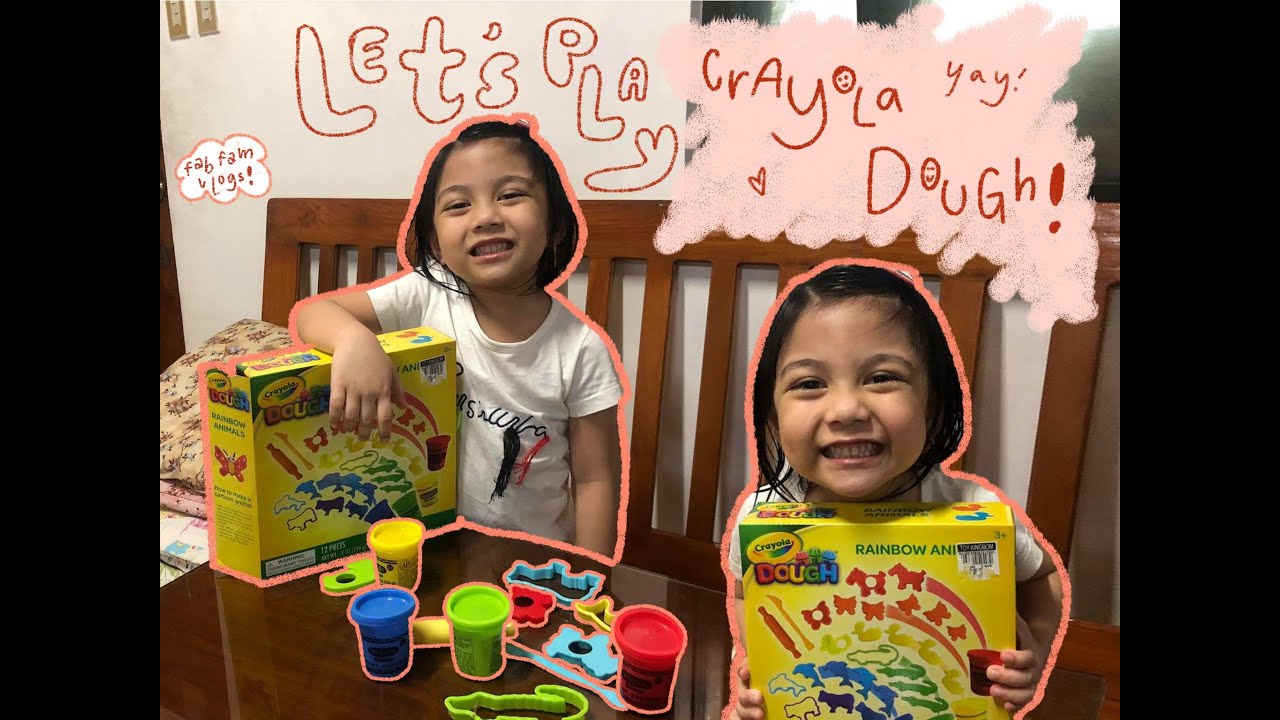 Let's Play Crayola Dough with Yessha!!! - YouTube