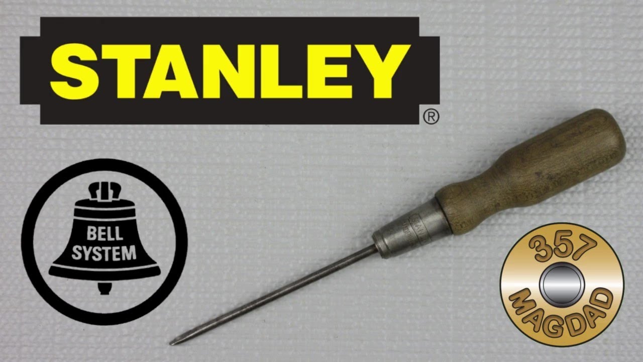 Stanley Bell System KS-6854 Screwdriver Restoration - YouTube