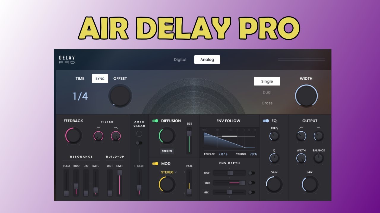 AIR Delay Pro - A Sonic Explorer's Guide - YouTube