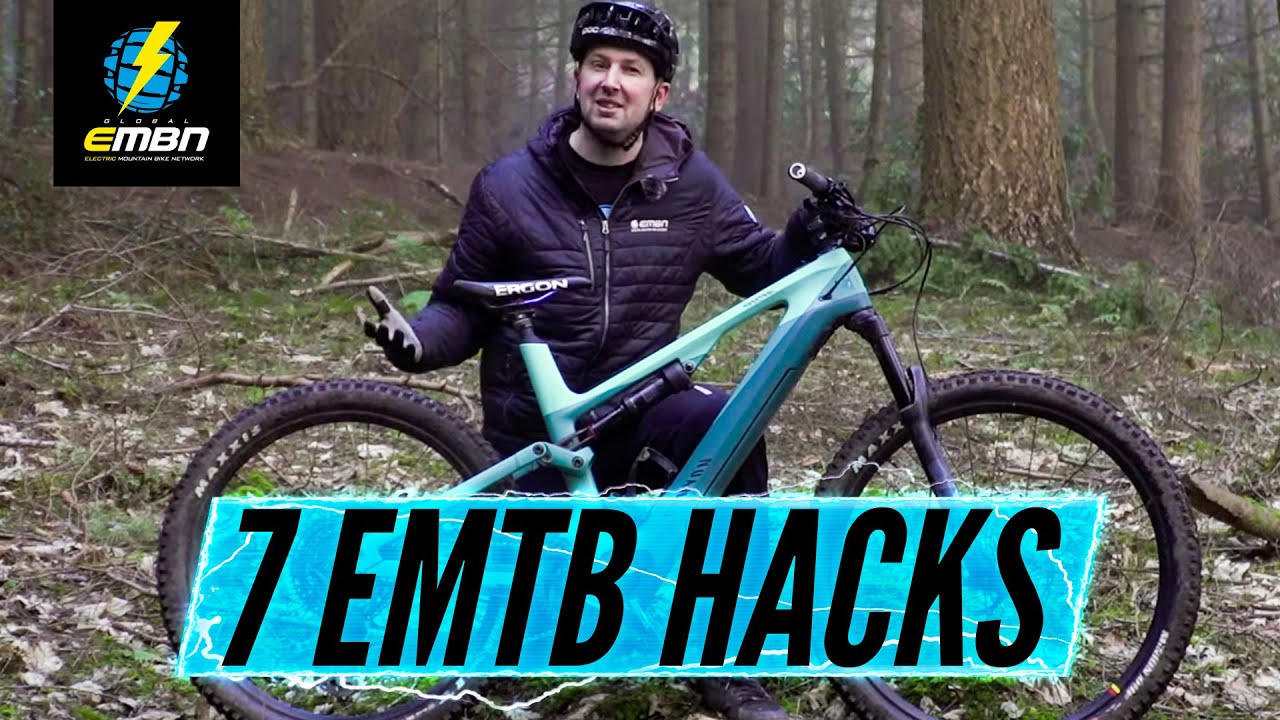 7 Top E Bike Hacks | Quick Tips For Using & Riding An EMTB - YouTube