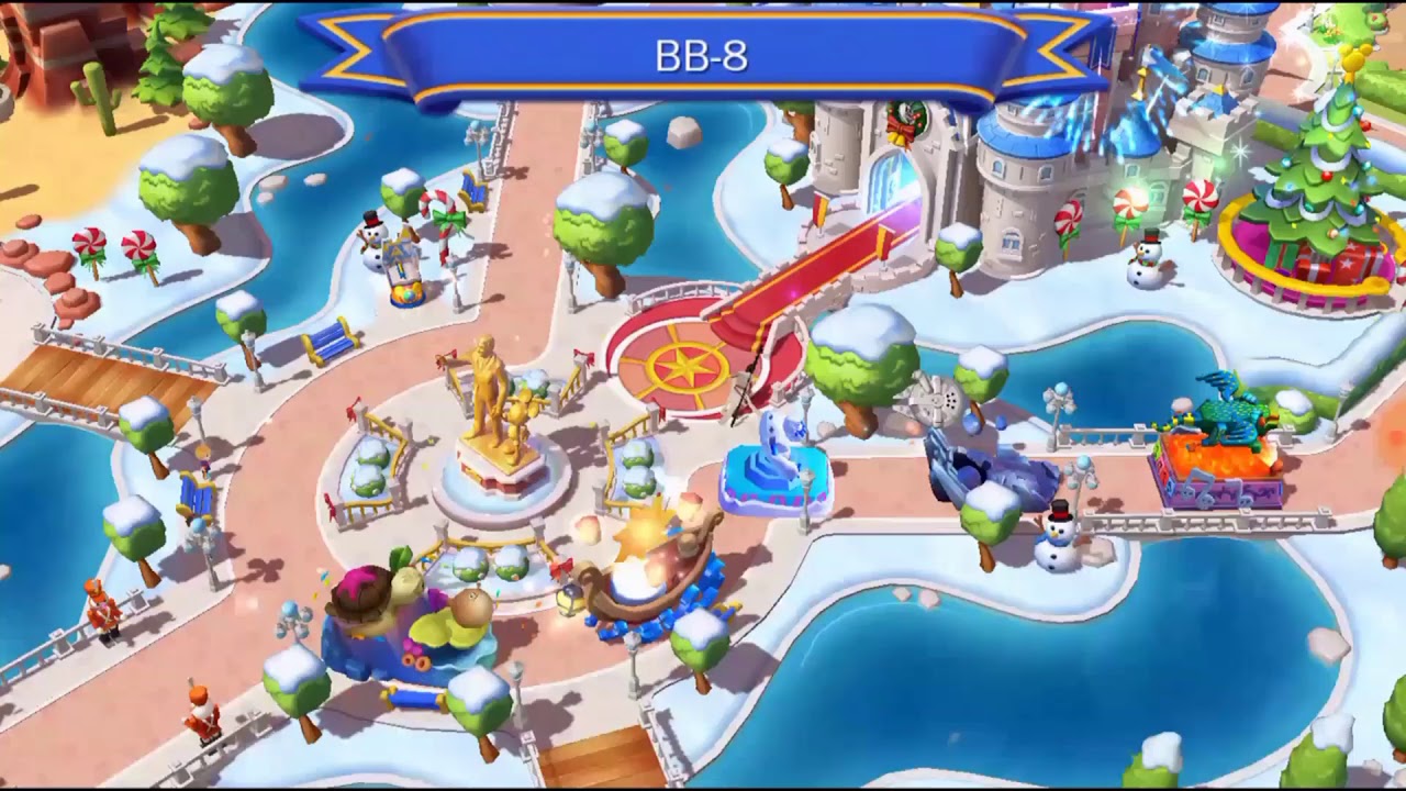 STAR WAR Welcome Animation of all characters@Disney Magic Kingdoms ...