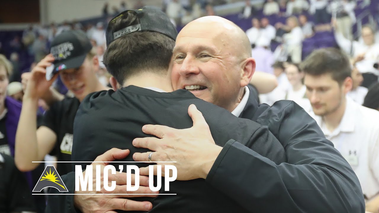 ASUN Mic'd Up with Lipscomb Coach Lennie Acuff - YouTube