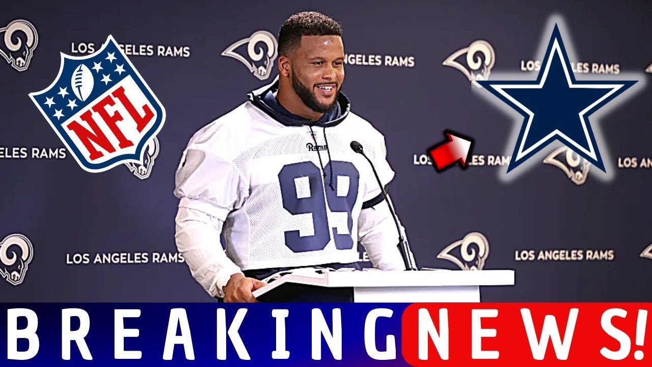 BOMBASTIC GIFT! AARON DONALD DONE WITH DALLAS! JERRY JONES OPENS THE ...