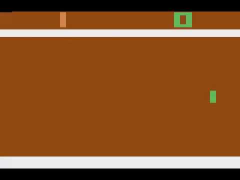 Pong Arcade Learning Environment - YouTube