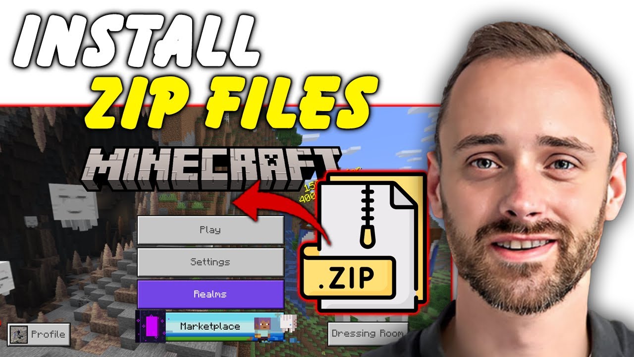 How To Install a Zip File To Bedrock Edition Minecraft | Quick Guide ...