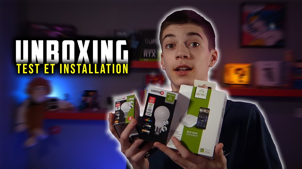 JE TESTE UNE PARTIE DE LA NOUVELLE GAMME CONNECTÉE DE CHEZ LEXMAN AINSI ...