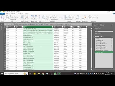 power query: membaca banyak file excel menjadi satu (1) tabel - YouTube