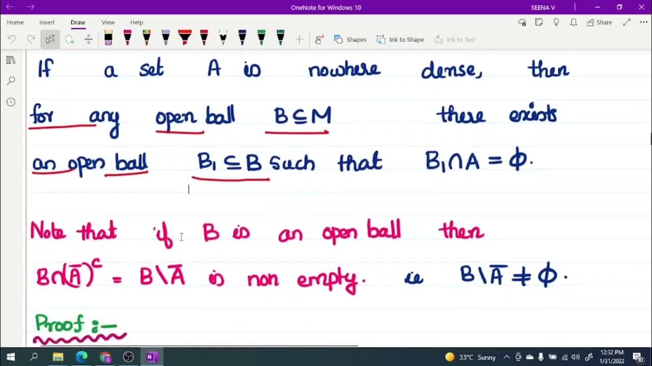 Advanced Functional Analysis- Chapter 9- Session 1 - YouTube