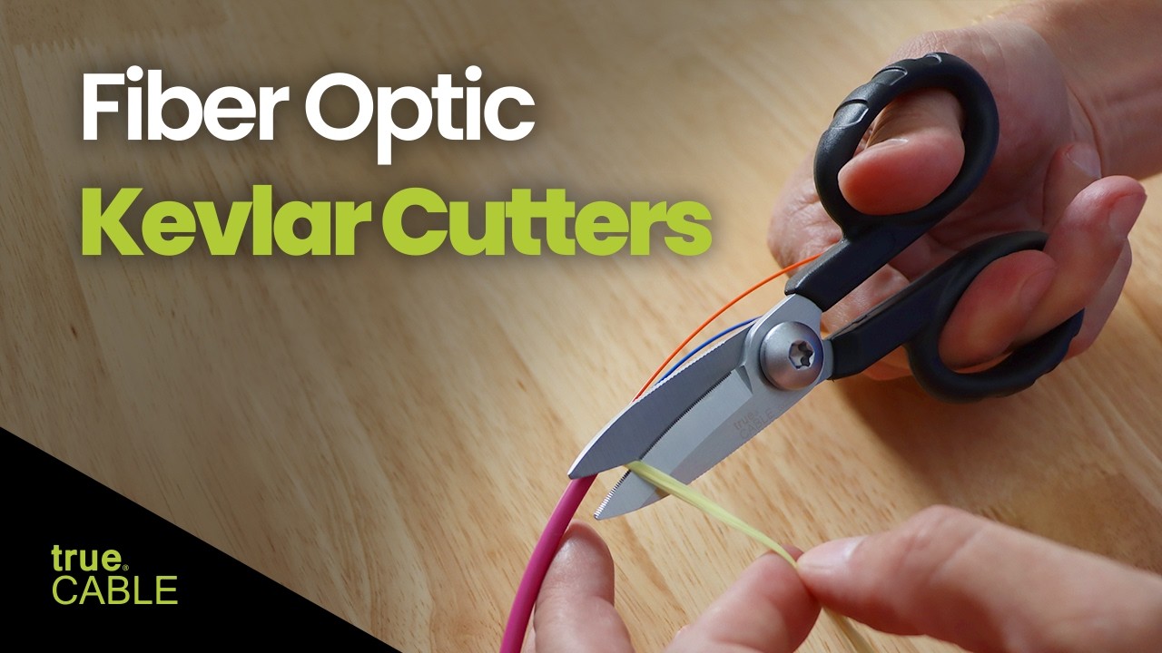 trueCABLE’s Fiber Optic Kevlar Cutters: Best Practices for Fiber Optic ...