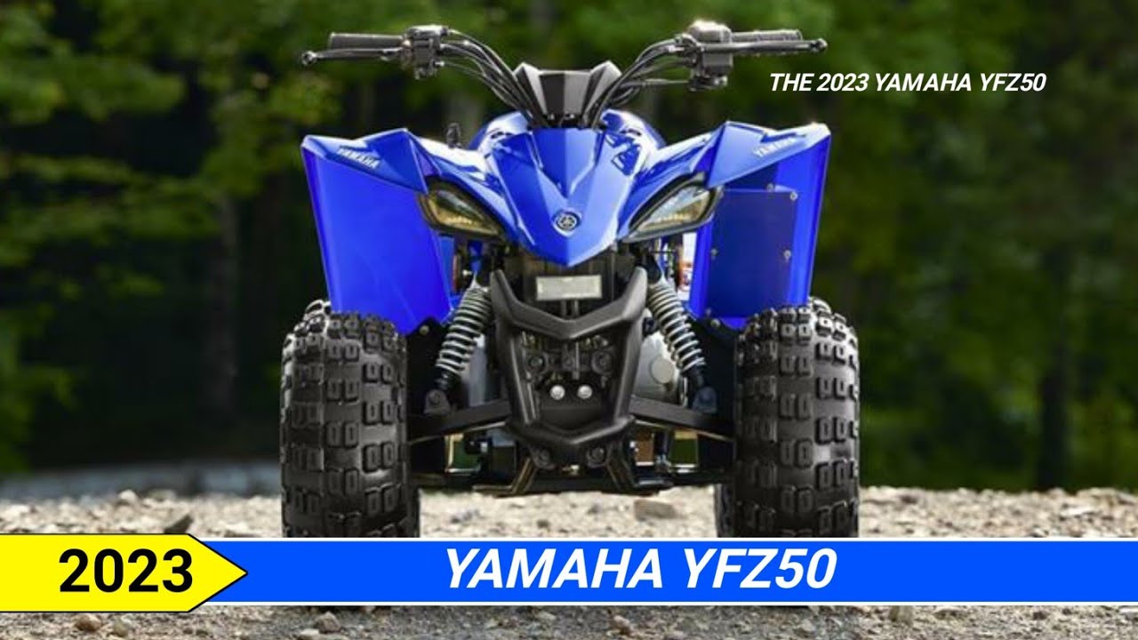 2023 Yamaha YFZ50 Review, Price, Color, Specs - YouTube