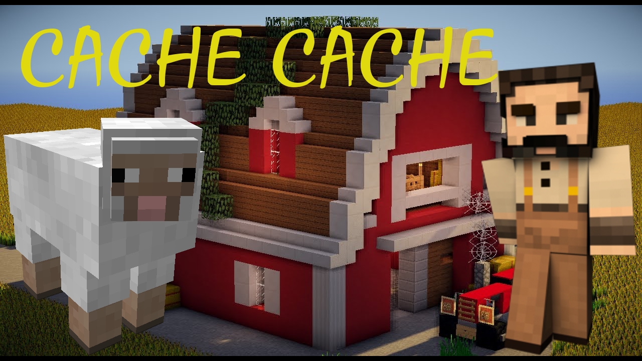CACHE CACHE MINECRAFT MAP FERME | PS4 FR - YouTube