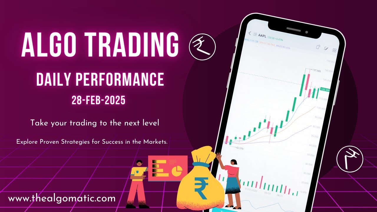 Algo Trading | Daily Performance of All AlgoMatic Trading Strategies | Daily Trading | 28-Feb ...