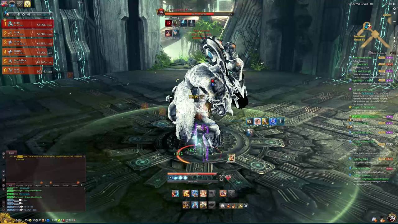 [Blade & Soul] Sundered Nexus 6-man Soul Fighter Gameplay - YouTube