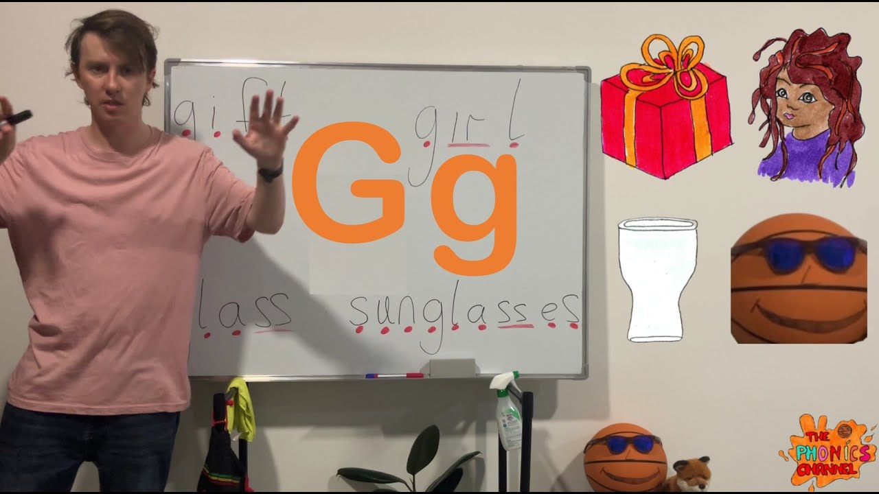 Letter G Phonics Sound with Words for Young Learners - Fun Phonics ...